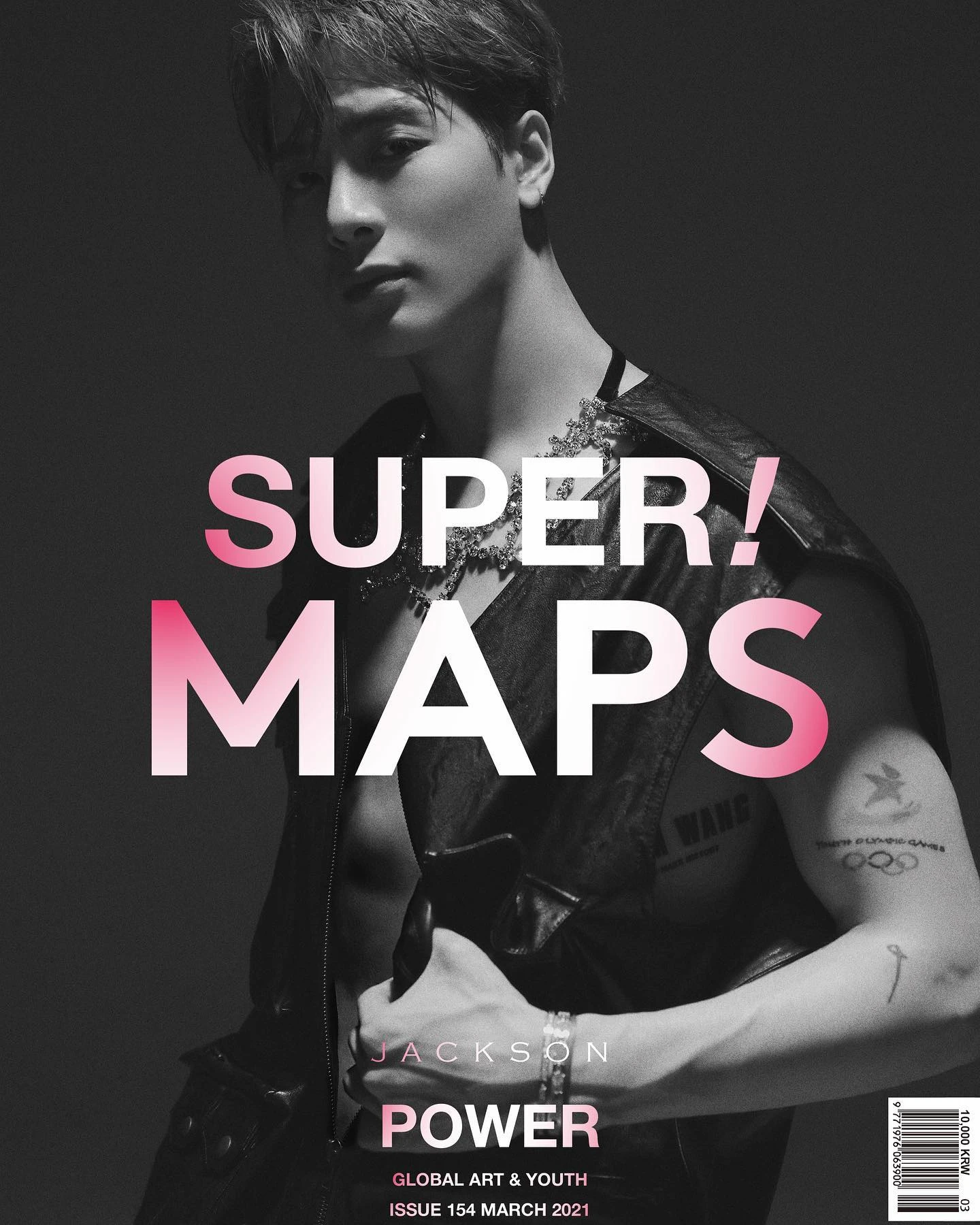 Jackson — Jackson Wang for MAPS Magazine 2021 March Issue Vol. 154 HQ ...
